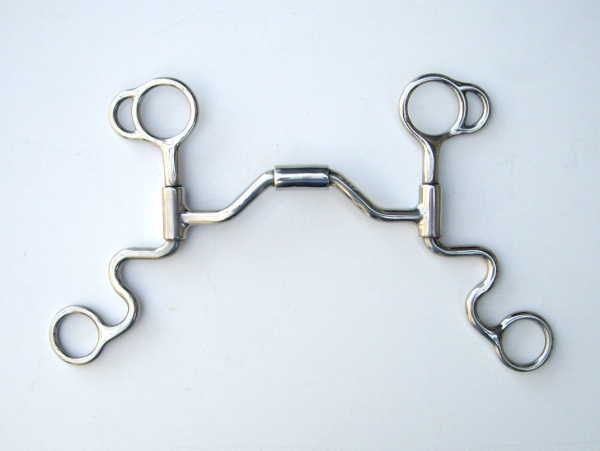 HY Hinged Billy Allen Bit mit kurzen S-Shanks - US TACK Westernstore