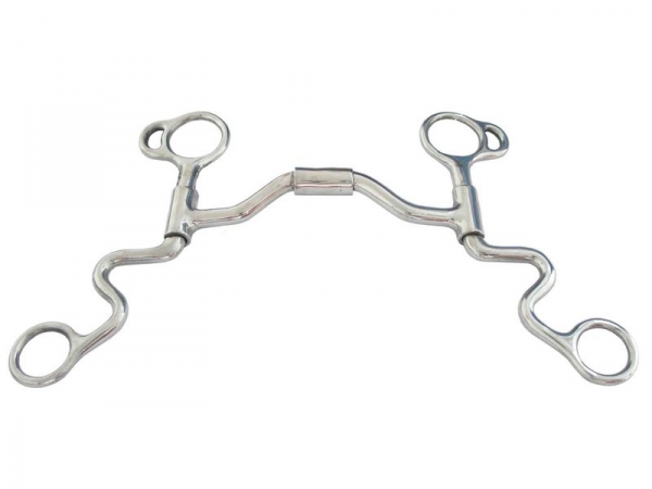 HY Hinged Billy Allen Bit mit kurzen S-Shanks - US TACK Westernstore