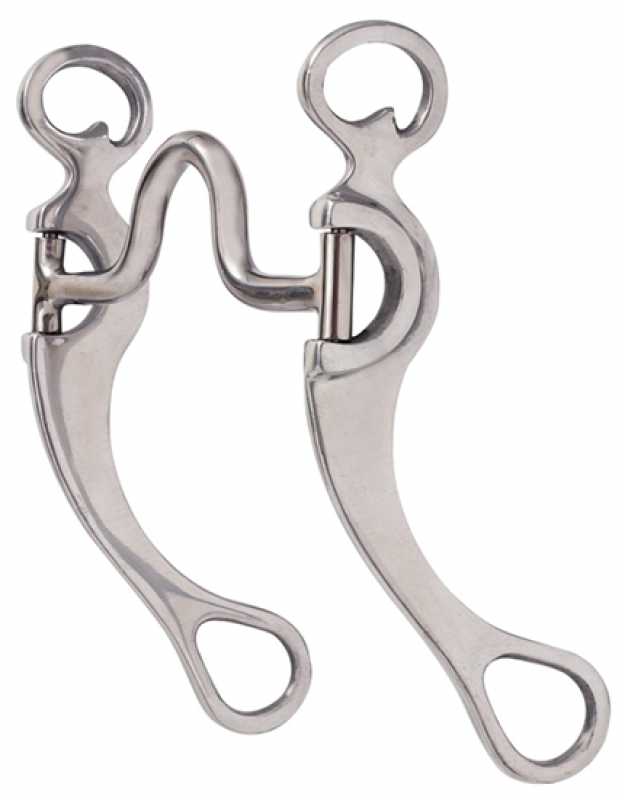 AHE Alu High Port Bit mit Shanks - American Heritage Equine - US TACK ...